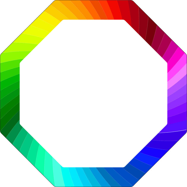 Custom Octagon Floor Sign – Pristine Products