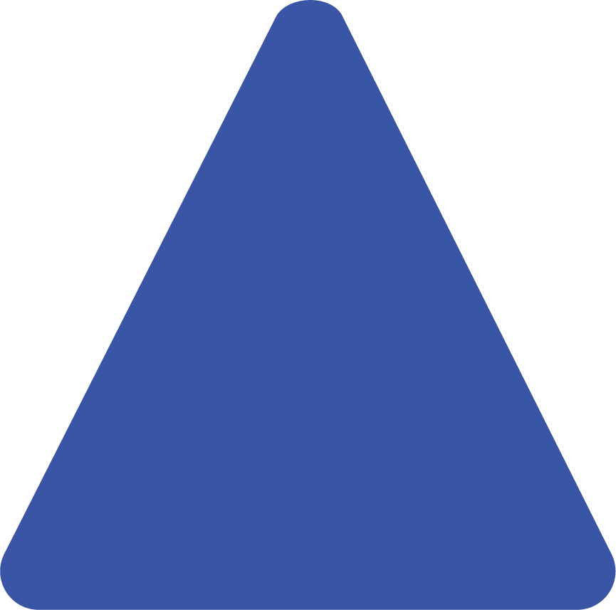 Custom Triangle Floor Sign – Pristine Products