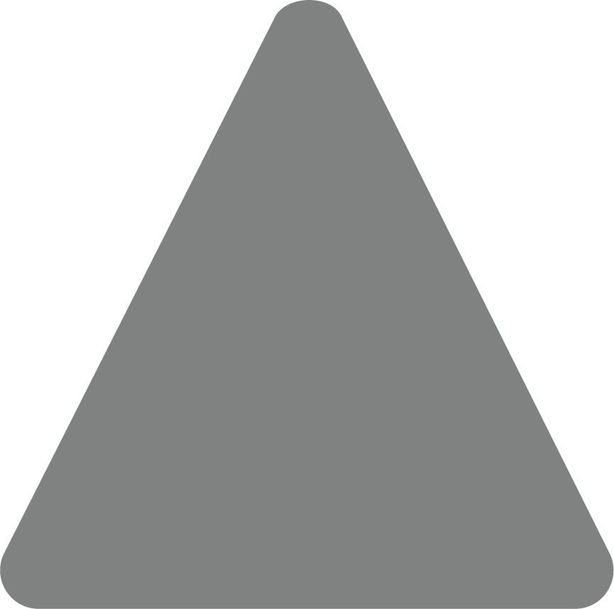 Custom Triangle Floor Sign – Pristine Products