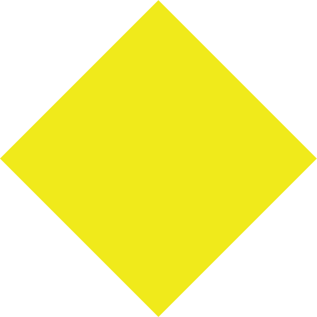 Custom Diamond Shape Floor Sign – Pristine Products