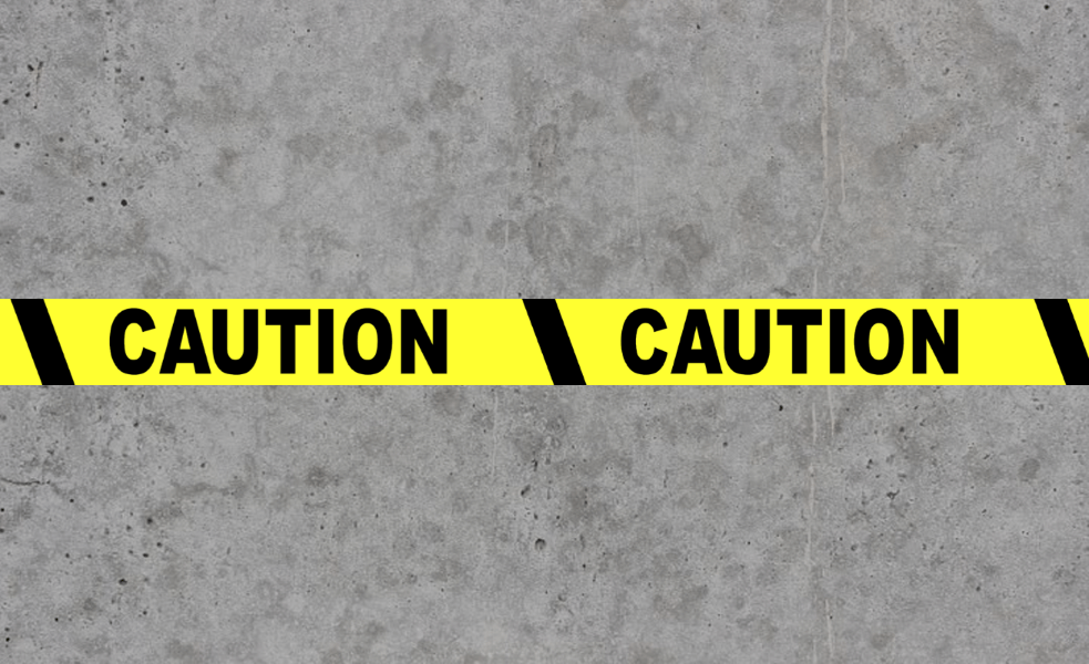 Caution Floor Tape - Repeating Message – Pristine Products