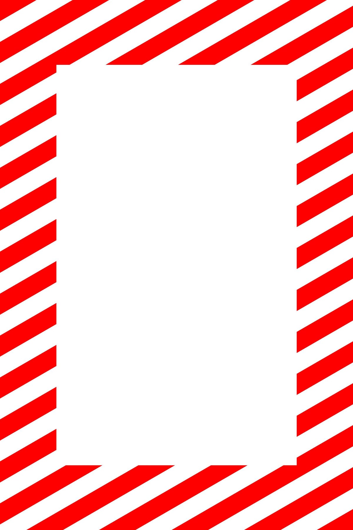 Custom Floor Sign with Hazard Stripes – Pristine Products