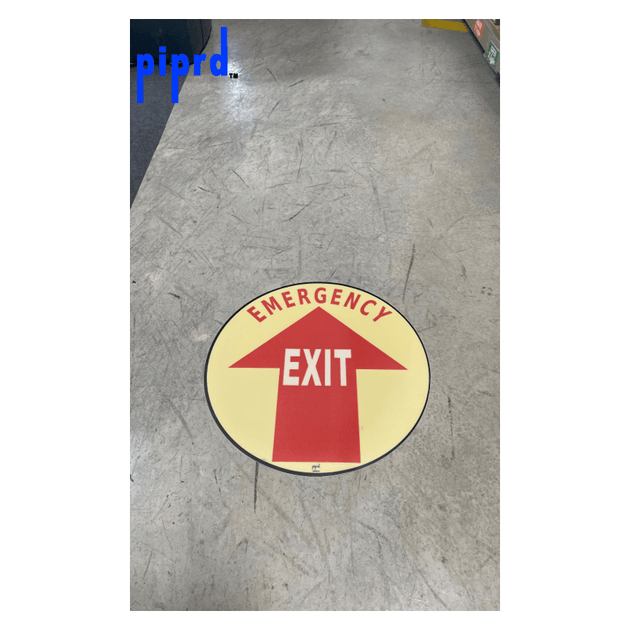 Emergency Exit Floor Sign – Pristine Products