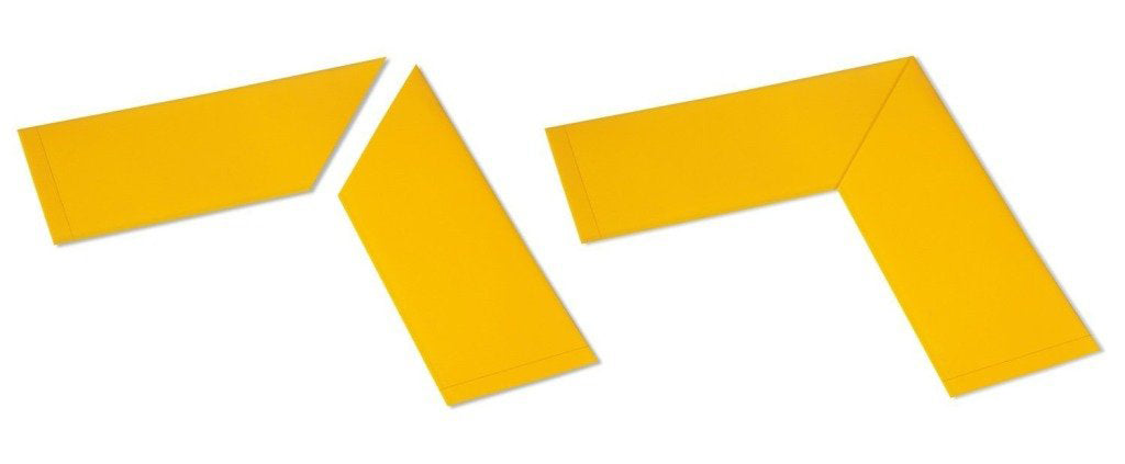 Large Floor Marking Angles (2 Piece) - Mighty Line – Pristine Products
