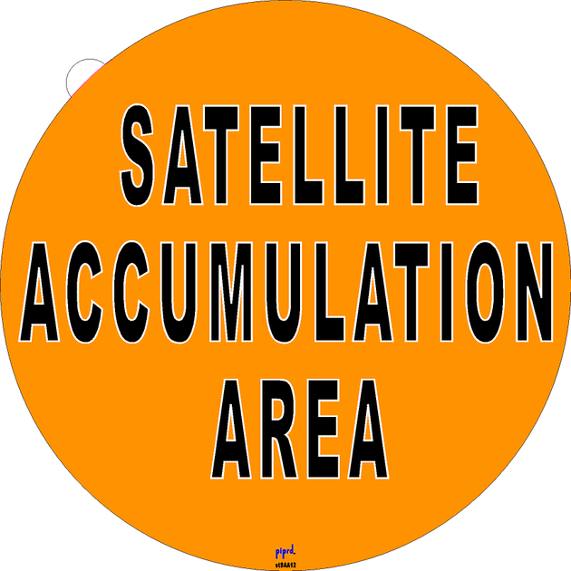 Satellite Accumulation Area Floor Sign – Pristine Products